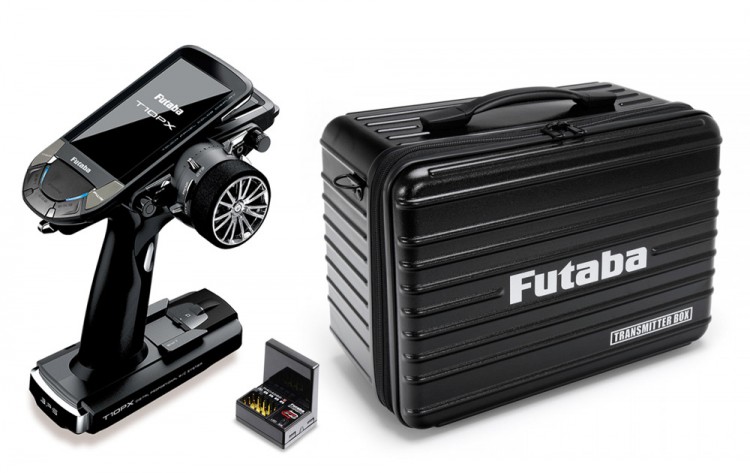 Futaba 10PX + R404SBS-E Receiver + Futaba Box